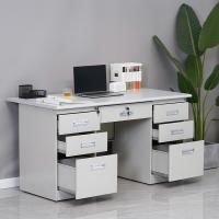 China Modular Writing Table Computing Steel Desk Adjustable Office Metal Table Frame Executive Desk Office Computer Table Office Desk for sale