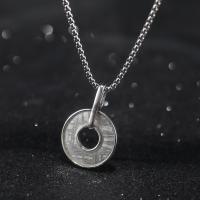 China Genuine Iron Meteorite 925 Sterling Silver Pendant Necklace for sale