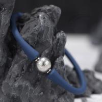China Silicone Elastic Rope Meteorite Bead Bracelet 10mm Unisex Fashionable for sale