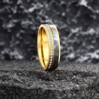 China Cubic Zirconia And Meteorite Tungsten Band Ring for sale