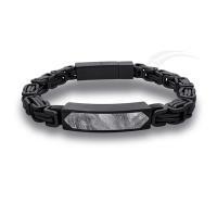 China Special Chain Meteorite Stainless Jewelry Bracelet With Unique Meteorite for sale