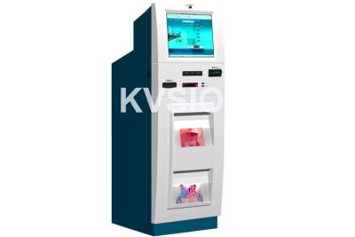 China Multifunctional Self Printing Kiosk Smart Credit Card Payment Generous Looking for sale