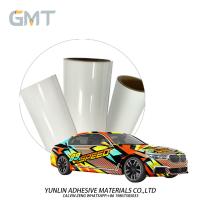 China 89 Speed 160g Custom Car Wrap Film Removable Glue Gloss Vinyl for sale