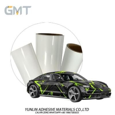 China 50 Micron Custom Car Wrap Film Green Lightning Matte Vinyl Digital for sale