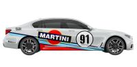 China Water Resistant Car Wrap Film Roll Martini 91 Racer 160g Double PE Coated Vinyl Digital for sale