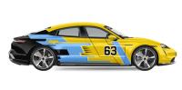 China Three Color Mixture Racer Double PE Coated Car Wrap Vinyl Customized Printable for sale