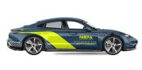 China Yellow Stripe PE Coated Digitally Automotive Vinyl Wrap Rolls Substitute To MPI 1105 for sale