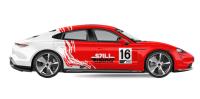 China Classic Custom Car Wrap Vinyl Film Roll Still Rising Red Racer Pvc Film Glossy Matte Epson Printed for sale
