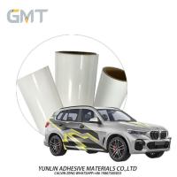 China Polymeric Custom Car Wrap Vinyl Block In Yellow And Grey for sale