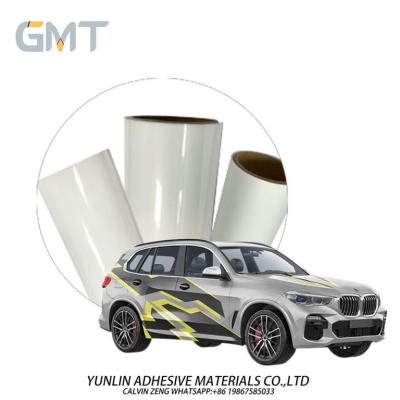China Polymeric Custom Car Wrap Vinyl Block In Yellow And Grey for sale