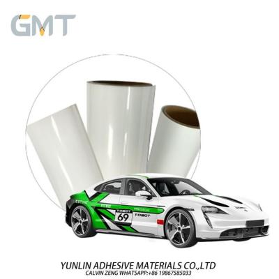 China Double PE Coated PVC Digital Printed Car Wrap Vinyl Film N010 Expanded Racer Customized Style for sale