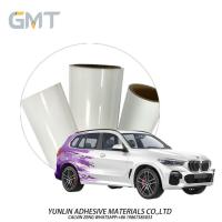 China Purple And White Watercolour Car Wrap Vinyl Roll 160g Double PE Coated Vinyl UV Resistent for sale