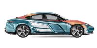China Multicolor Mechnical Color Custom Car Wrap Film 1.52*18m Matte Surface for sale