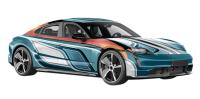 China Multicolor Mechnical Color Custom Car Wrap Film 1.52*18m Matte Surface for sale