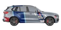 China Racer 83 Custom Car Wrap Vinyl 160g Double PE Coated Vehicle Wrap Bubble Free for sale