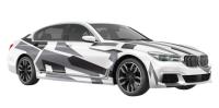 China GMT Eco Solvent Custom Car Wrap Vinyl Black And White Camouflage PVC Car Wrap Film for sale