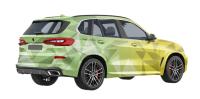 China 18m Custom Yellow Vinyl Car Wrap Polyester GMT Eco Solvent Double PE Coated for sale