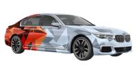 China UV Resistant Waterproof Vinyl Car Wrap Roll Vinyl Monomeric 160g Double PE Coated for sale