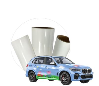 China GMT Printable Digital Auto Wrap Peppa Pig Custom 160g Double PE Coated Liner for sale