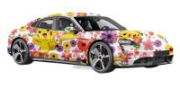 China Monomeric Customized Digital Print Car Wrap MPI 1105 Sunflowers Patterns for sale