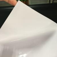 China Egypt 100micron 140gsm Digital Print Film Bluish White Outdoor Advertising Films for sale