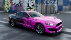 China Pink Bat Lady Cool Vinyl Wrap , 6-12 Months Bubble Free Vinyl Car Wrap Material for sale