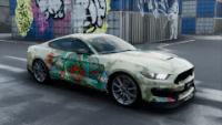 China Gragon Tattoo Commercial Vehicle Wraps , Polymeric PVC Auto Wrap Material for sale