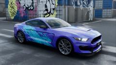 China Hexagon Ocean 160g Custom Car Wrap Vinyl Polymeric PVC Material for sale