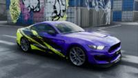 China Purple Haze Custom Car Wrap Vinyl Roll ISO SGS Approval PE Liner for sale