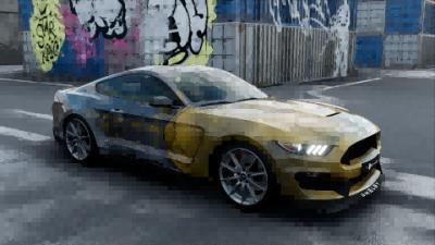China Cyber Punk 77 Vinyl Sticker Roll , Polymeric Customized Printing Textured Vinyl Wrap for sale