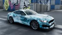 China Ice Ocean Custom Car Wrap Vinyl Film Digital Printing Car Wrap for sale