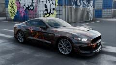 China Lava Lake Auto Body Wrap , Polymeric 160g Automotive Vinyl Wrap for sale