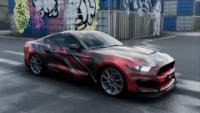 China Hellfire Polymeric Digital Print Car Wrap Vinyl Air Bubble Free for sale