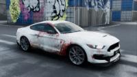China Bloody Slaughter Printed Car Vinyl Wrap DIY Design Printable Car Film for sale