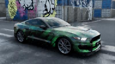 China Marshes Printed Vinyl Wrap Rolls , 80mic 50mic Automotive Wrap Material for sale