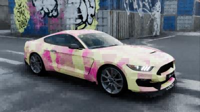 China Pink Sky Car Wrap Vinyl Film for sale