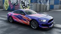 China Cuoio Verniciato Color Changing Car Film For Racing Car 160g Liner for sale