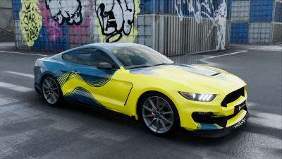 China Yellow Flow White Back Vehicle Wrap Vinyl Roll Removable Glue for sale