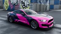China Pink Queen Vehicle Wrap Material , Matte Polymeric Protective Vinyl Wrap for sale