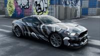 China Grey Goccia Vehicle Wrap Material , 80mic Cool Car Body Protection Film for sale