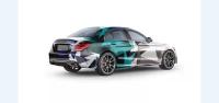 China Triangle Liberty PVC Digital Color Changing Car Wrap Vinyl Roll 160g Liner for sale