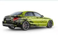 China Acid Drops 160g Digital Color Changing Car Wrap Double PE Bubble Free Liner for sale