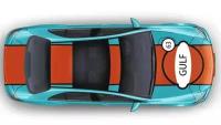 China Gulf 63 Polymeric PVC 60 Inch Digital Color Changing Car Wrap Material for sale