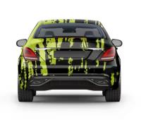 China Acid Drops 160g Digital Color Changing Car Wrap Double PE Bubble Free Liner for sale