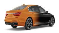China GMT Printable Vinyl Gredient in orange and black Digital Print Car WrapPolymeric Substitute to MPI 1105 for sale