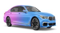 China GMT Printable Vinyl Gredient in pink and blue Digital Print Car Wrap Vinyl Black Green Customized Substitute to MPI 1105 for sale