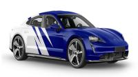 China Blue and white Lines Digital Print Car Wrap Vinyl Removable Glue Bubble Free for sale