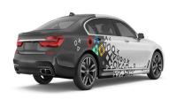 China Geometry Digital Print Car Wrap Vinyl Personalized Customization for sale