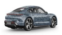 China Radiation Lines Digital Print Car Wrap Vinyl Black Green Customized Design for sale