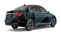 China X-ray Lines Digital Print Car Wrap Vinyl Printable Car Wrap Film DIY for sale